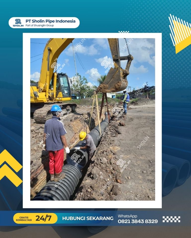 Menjaga Kualitas Tetap Prima : Cara Tepat Handling Pipa HDPE Corrugated ...